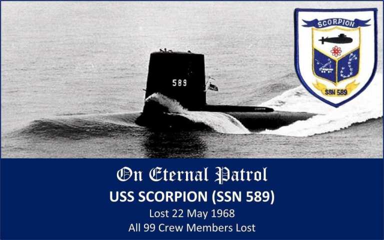 57th Anniversary USS Scorpion (SSN 589) | Bowfin Pearl Harbor Base