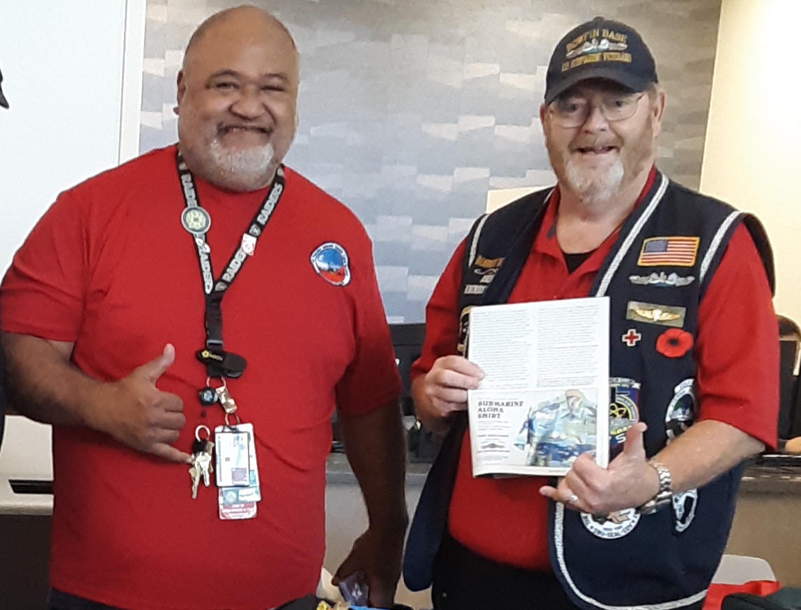 Submarine Veteran Attends Information Fair | Bowfin Pearl Harbor Base