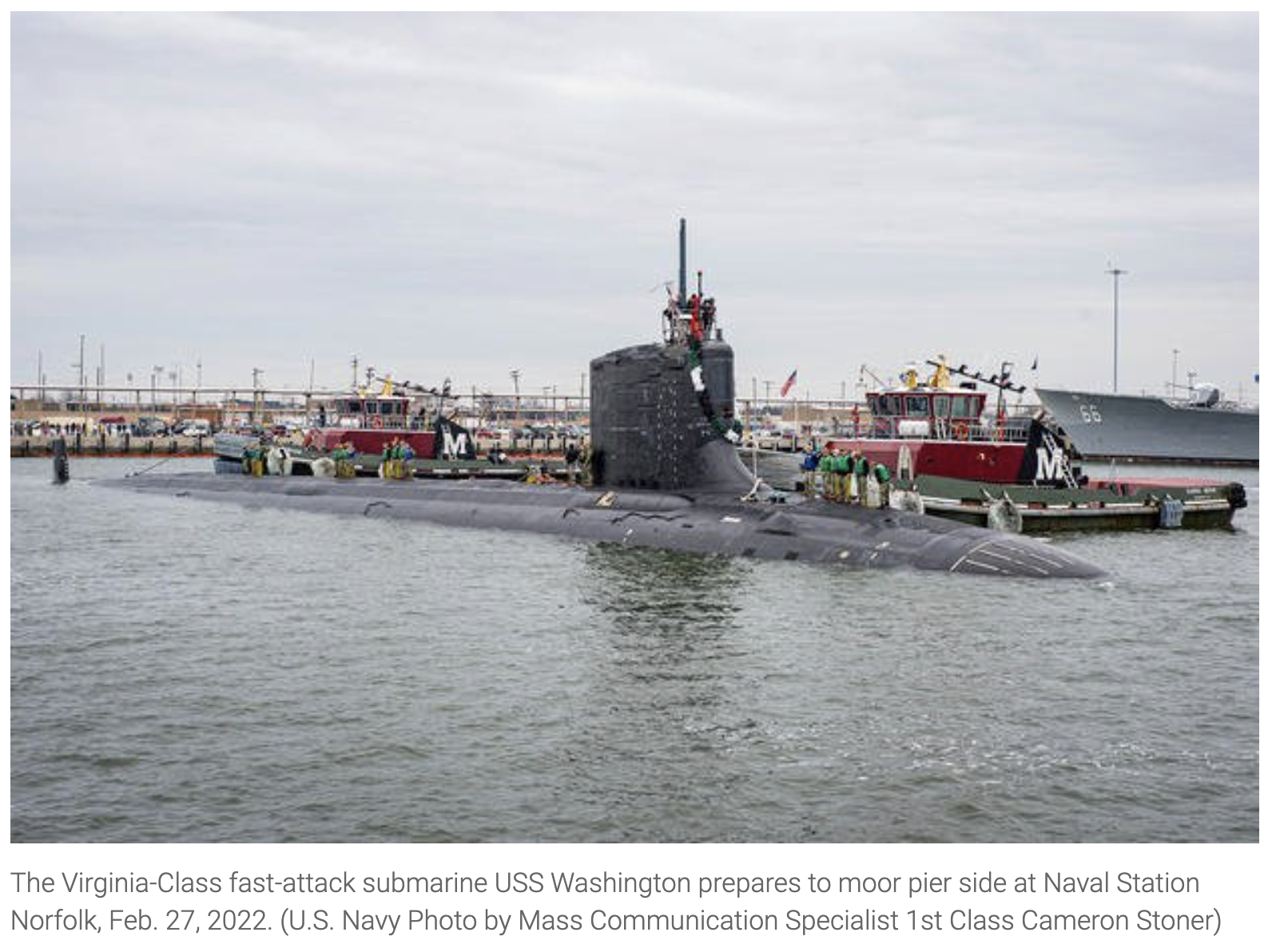 Navy Submarine Honored with Top Unit Award for 3 Secret Intelligence ...