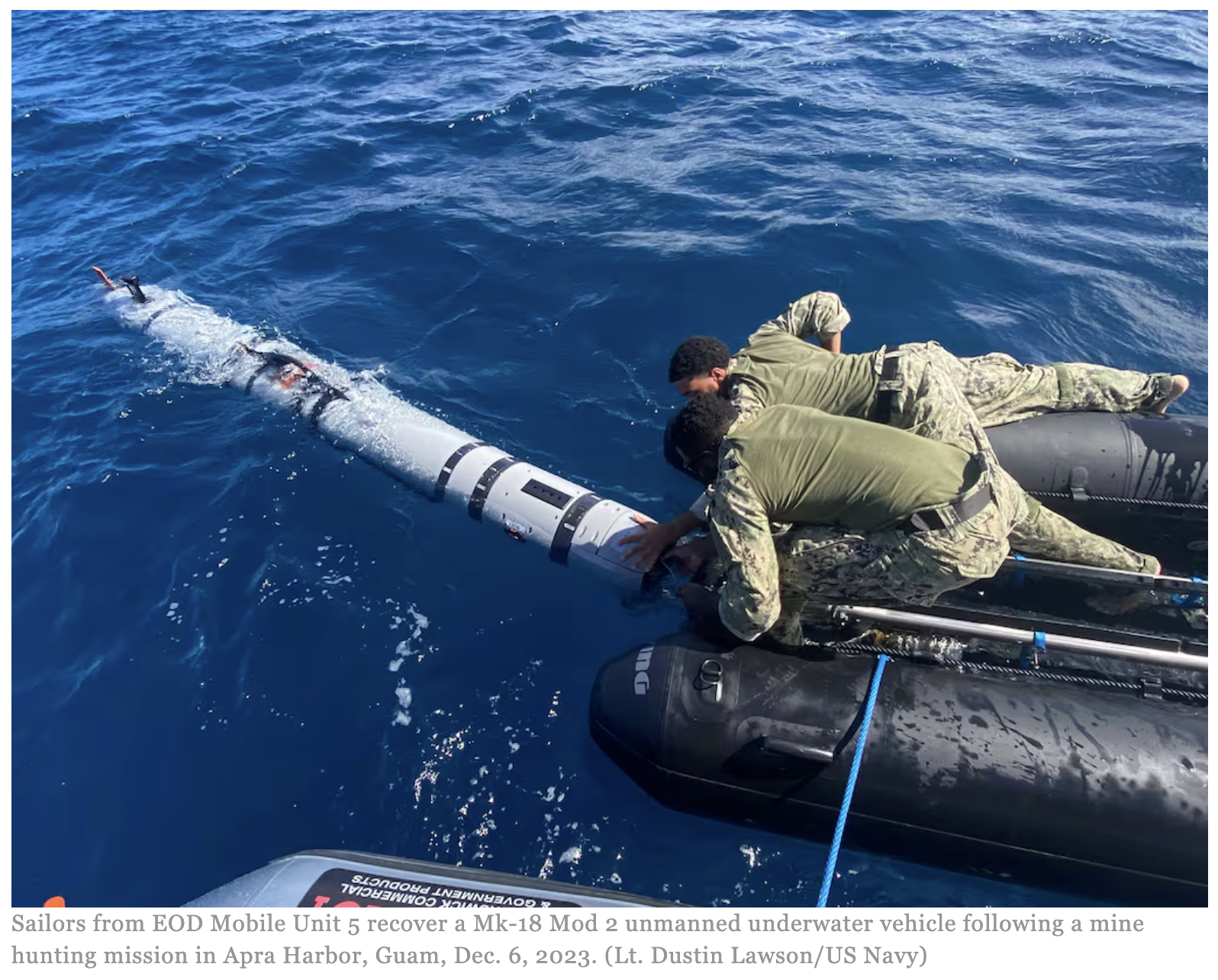 Unmanned undersea vessels eyed by Pentagon as key part of Navy growth ...
